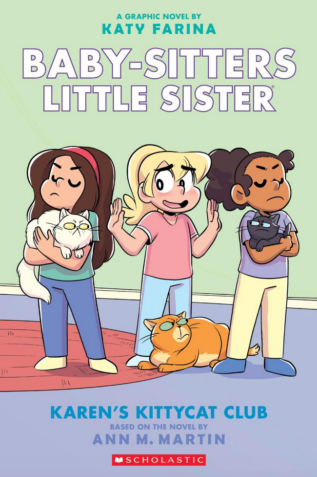 Baby-Sitters Little Sister #4: Karen's Kittycat Club (Graphic Novel ...