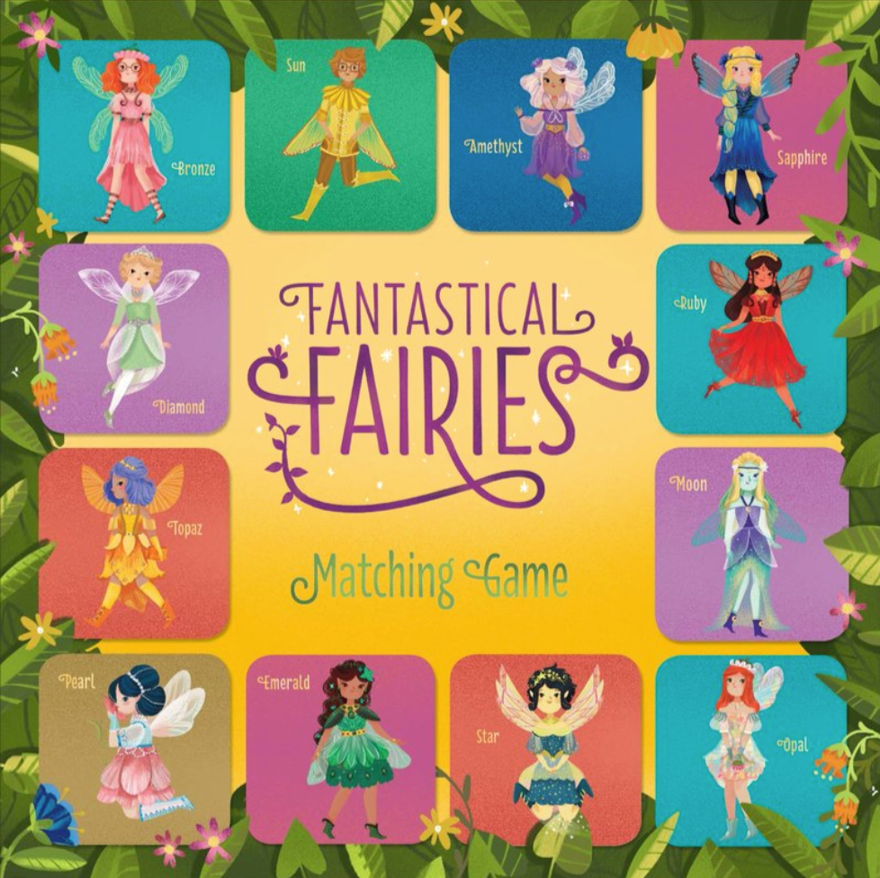 Fantastical Fairies Matching Game – Daisy Chain Book Co.